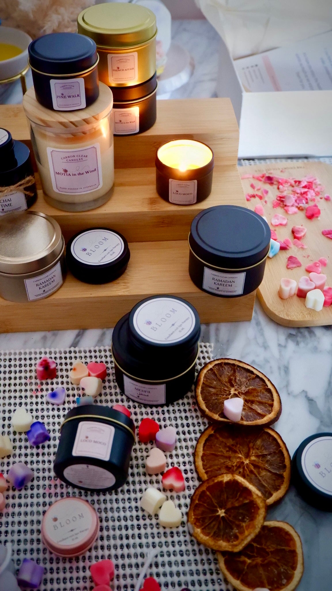 Gourmet Exclusives – Carbon Clear Candles
