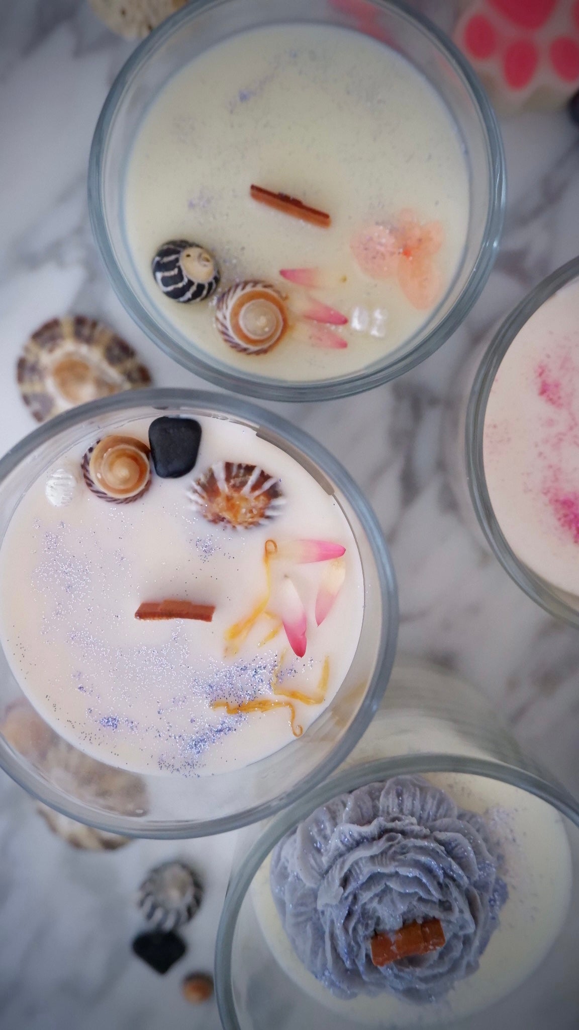 Mood Indigo Collection – Carbon Clear Candles