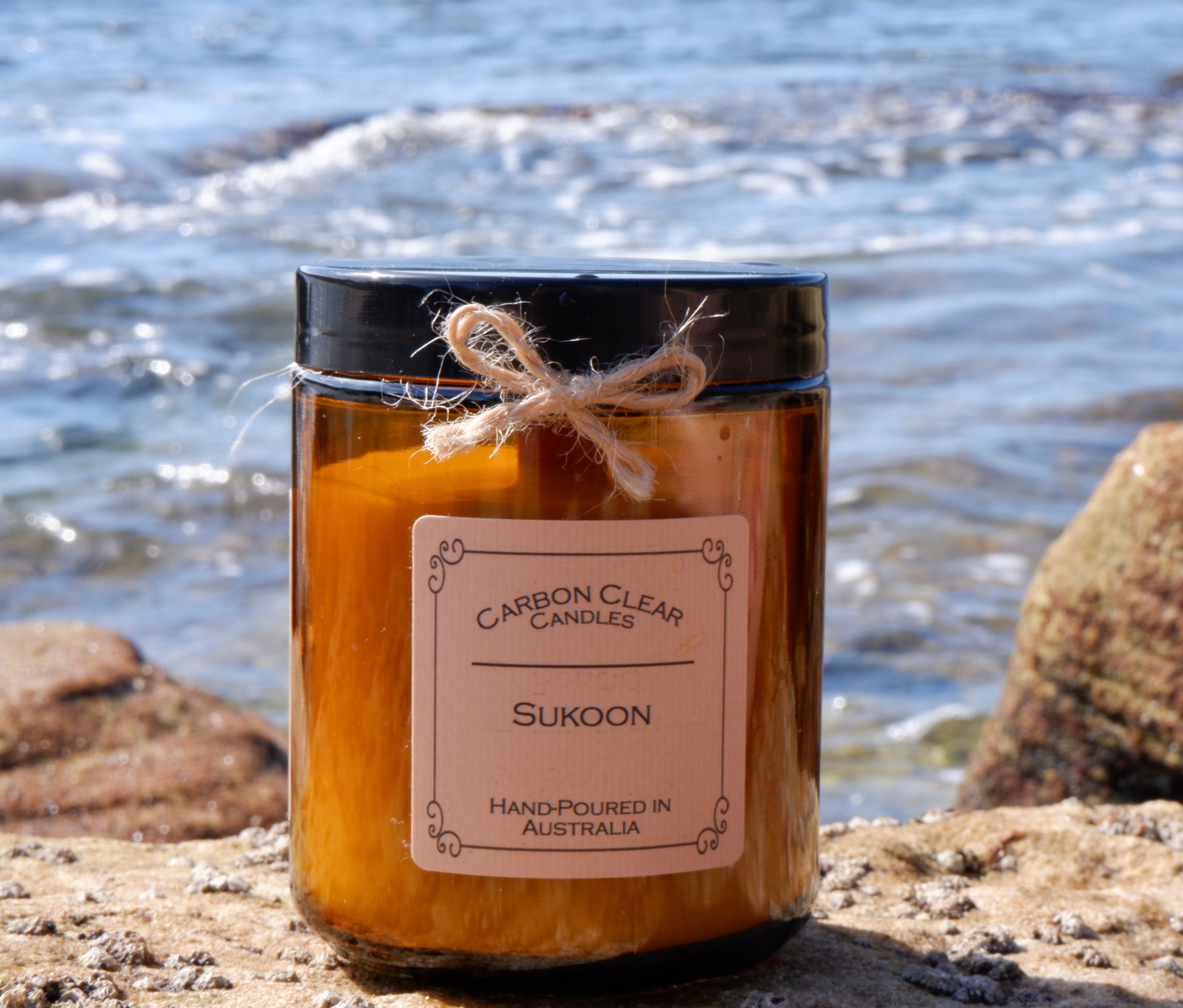 Sukoon – Carbon Clear Candles